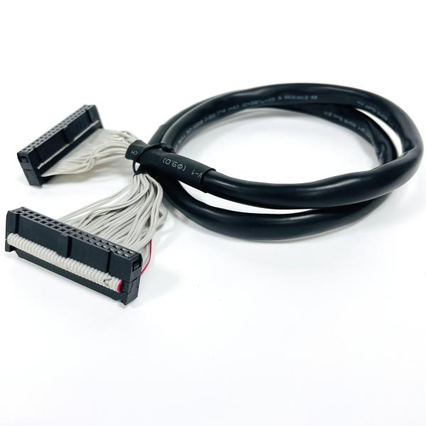 Quality D Sub 9 Pin Flat Electrical Cable 28AWG Straight Serial RS232 Ribbon Cable for sale