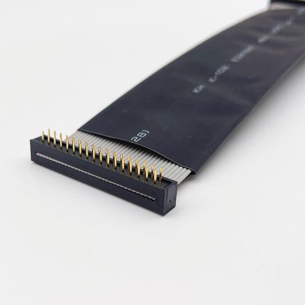 Quality D Sub 9 Pin Flat Electrical Cable 28AWG Straight Serial RS232 Ribbon Cable for sale