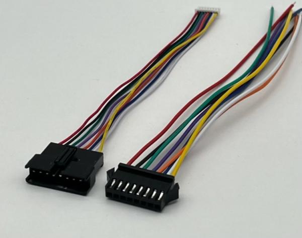 Quality Customizable JST SM2.5 8 Pin Connector Electrical Wire Harness Assembly ul1007 for sale