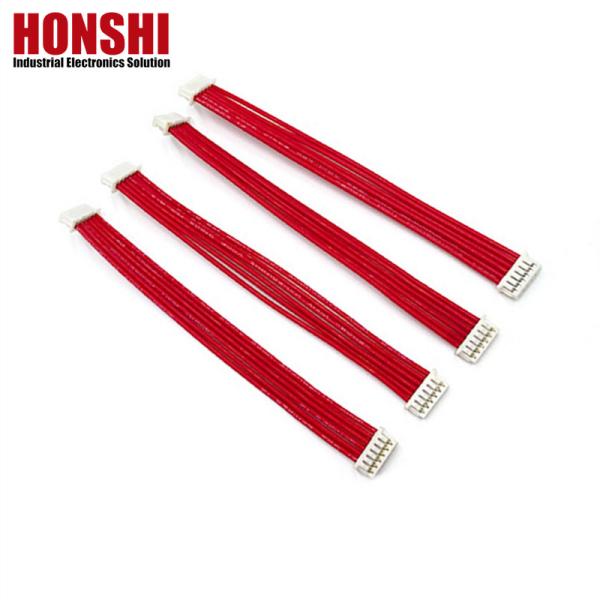 Quality JST ZH1.5 Connector 1571 Wire Harness Assembly 26 - 30AWG Tin Plated for sale