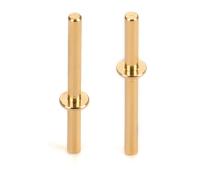 Quality Custom High Precision CNC Machined Pins Polished Round Solid Brass Pins for sale