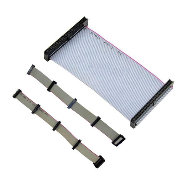 Quality 2.54mm IDC Socket To Male Connector 2row 14Contacts Flat Ribbon Cable Assembly for sale