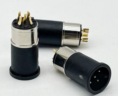 China M12 5 Pin Female And Male Panel Mount Multi Pin Circular Cable Connectors Waterproof for sale