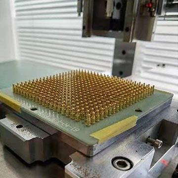 Китай Спринг-форс Pogo Pin Connector с рабочей высотой 4,9 мм Dip Type Pogo Pin продается