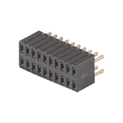 China 1.27x2.54mm H8.5mm Female Board To Board Power Connector SMT Type 100 pin Connector for sale