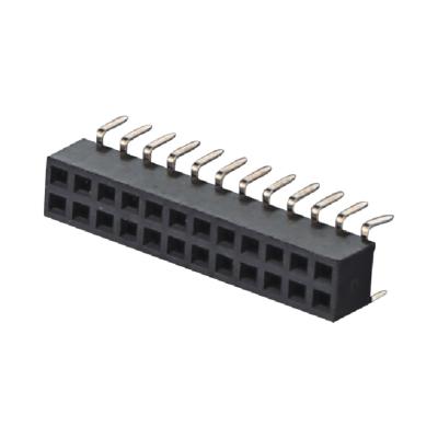 China 1.27x2.54mm H8.5mm Female Board To Board Power Connector SMT Type 100 pin Connector for sale