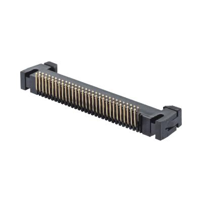 China 1.27mm Pitch Right Angle Wire To Board Connector 6 - 100 Pin Latch Header Connector for sale