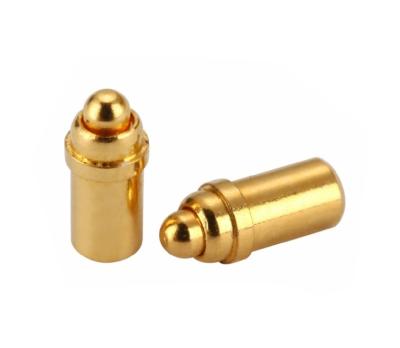 China Custom 2.54mm Pitch Male 6 Pin 1.5mm PCB Connector Spring Loaded Pogo Pin Connector for sale