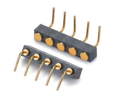 Cina Custom 2.54mm Pitch Spring caricato Pogo Pin connettore Dip Tipo Femminile Header 10 Pin in vendita