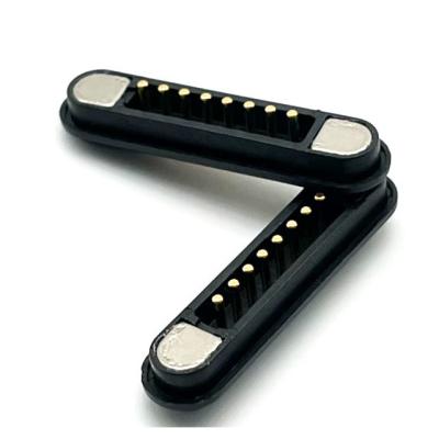 Китай 8pin магнитный разъединитель мужской женский Pogo Pin разъединитель для PCB продается
