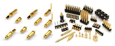 China Custom 2.54mm Dip Type 3pin H1.5mm Pogo Pin connector for spring pin connector for sale