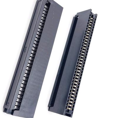 China UL2651 28AWG Card Edge Connector 10 - 64 Pin Ribbon Cable Connector 2.54mm Pitch for sale