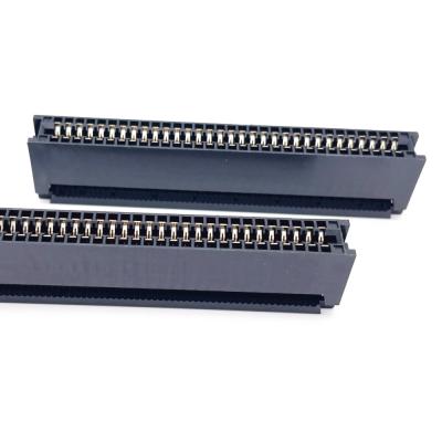 China UL2651 28AWG Card Edge Connector 10 - 64 Pin Ribbon Cable Connector 2.54mm Pitch for sale