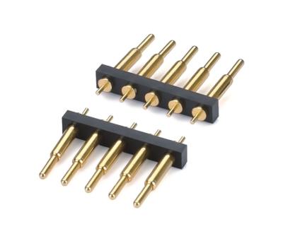 China 2.0mm 20 Pin Customize Pogo Pin Connector Spring Pin Gold Plated SMT Pogo Connector for sale