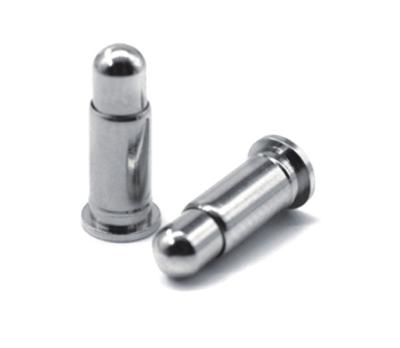 China 1A Gold Plating 3-10u Brass Pogo Pin Spring Loaded Height 2.5mm Pin Contact Dip for sale