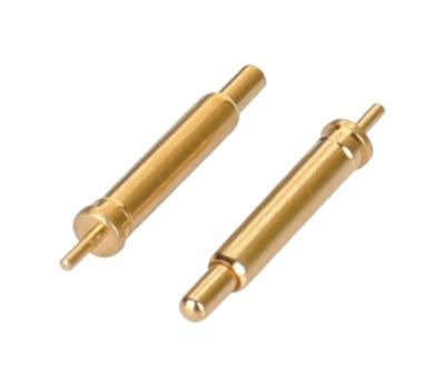 China DC12V 2A 6.0mm POGO Pin SMT Gold Plated Pogo Pin Pad Brass Connector for sale
