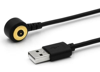 Cina 2 pin Magnetico Pogo Pin Connector Cable To Usb Tipo A M Cavo bianco in vendita