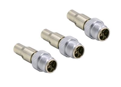 China M12 8Pin X-Code Circular Connector Plug Shield Rear Screw Panel Mounting PG9 For Cat6a Ethernet Monitoring Signals for sale