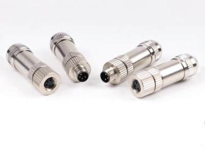 China M8 IP67 Circular Connector Male Shield Plug 3 4 5 6 8 Pin Assembly Type Connector for sale