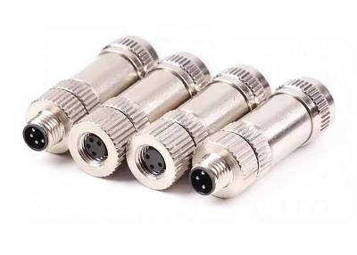 China M8 IP67 Circular Connector Male Shield Plug 3 4 5 6 8 Pin Assembly Type Connector for sale