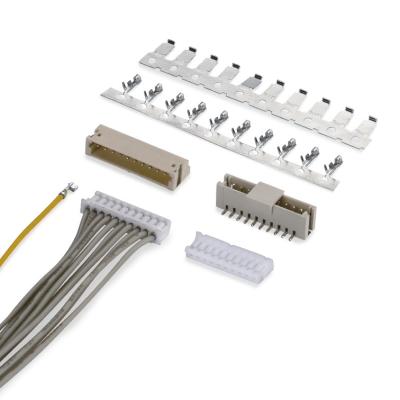 China Custom Jst Cable Sh Gh Zh Ph Xh Vh Molex 1.25 Connectors Plug Socket Crimp Contact OEM for sale