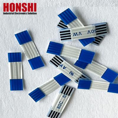 China Flat Flex Connectors AWM 20624 0.5mm Pitch 4 Pin Flexible Flat Ribbon Cable Assembly for sale