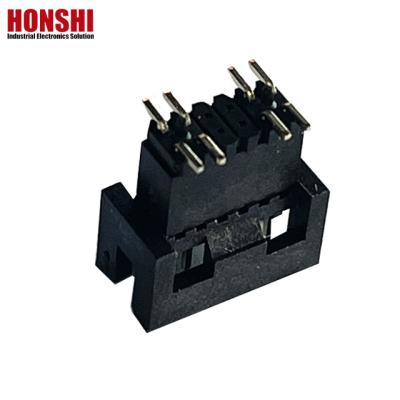 China 1,27 mm Pitch H5.7mm SMT Brass Gold Bated Box Header PCB Connector à venda