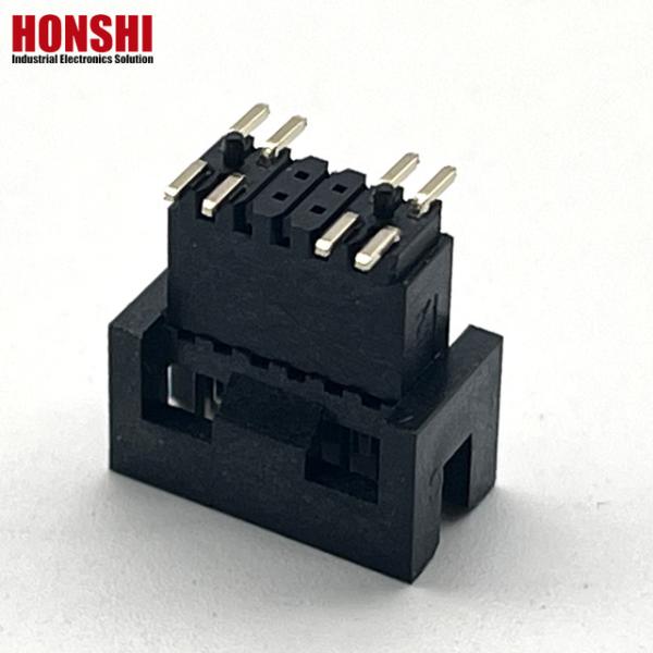 1.27mm Pitch H5.7mm SMT ottone placcato oro maschio box header connettore PCB