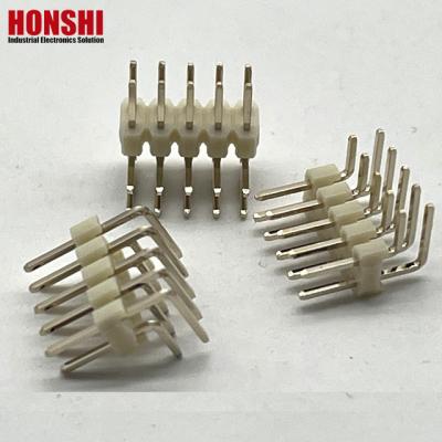 China 2.54mm Pin Header Dual Row 4 6 10 20 40P Conector de cabeçalho masculino PCB Pin Strip Opção branca à venda
