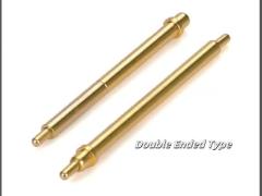 Double Head Brass Pogo Pin Length 6.5mm Double Ended Spring Loaded Pogo Pins