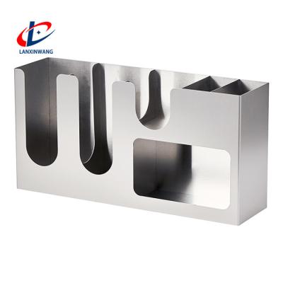 China Paper Cup Organizer Custom Metal Fabrication for Beverage Stations for sale