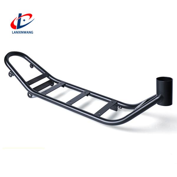 Quality Motorcycle Luggage Rack Custom Metal Tube Bending for Carrying Cargo While Riding for sale