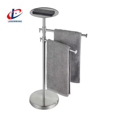 China Custom Metal Bathroom Accessories Towel Racks For Organization / Storage for sale