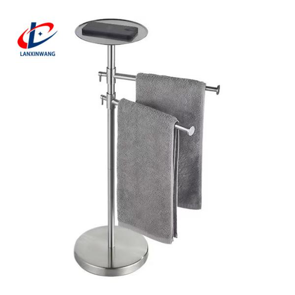 Quality Custom Metal Bathroom Accessories Towel Racks For Organization / Storage for sale