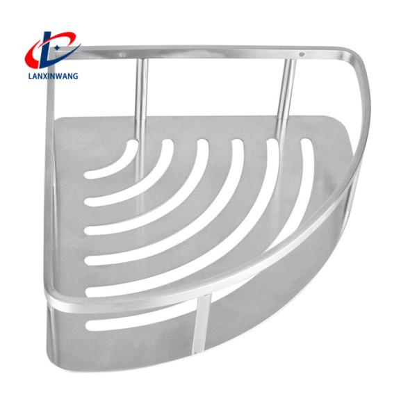 Quality Bathroom Metal Wall Mounted Shelves For Storing Shampoo Bath Products for sale