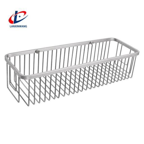 Quality Custom Hanging Baskets Metal Bathroom Accessories for Shower Wet Area Storage for sale