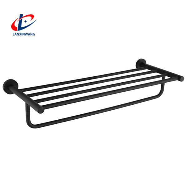 Quality Wall Mounted Metal Bathroom Towel Racks Handrails For Hanging Organizing Fabrics for sale