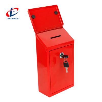 China Lockable Drop Boxes Custom Metal Fabrication for Schools Collecting Feedback for sale