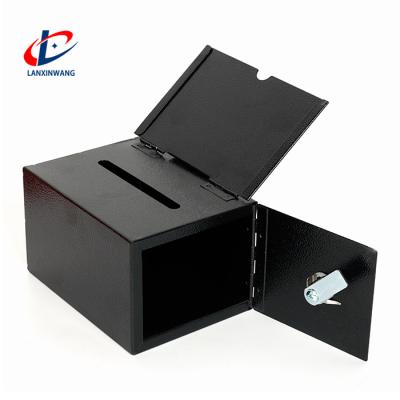 China Lockable Suggestion Boxes Custom Metal Fabrication for Service Improvement Purposes for sale