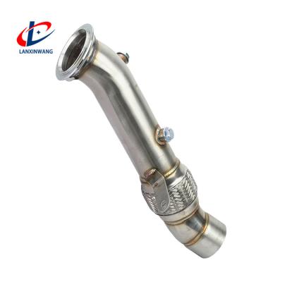 China Automotive Stainless Steel Exhaust Pipe Ends Turbo Down Pipe For High Flow System for sale