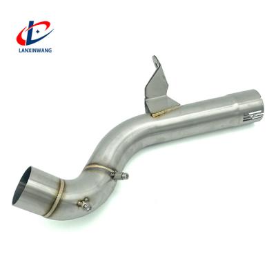 China Customized Motorcycle Mid Pipe For Exhaust Systems Structural Connection Transition for sale