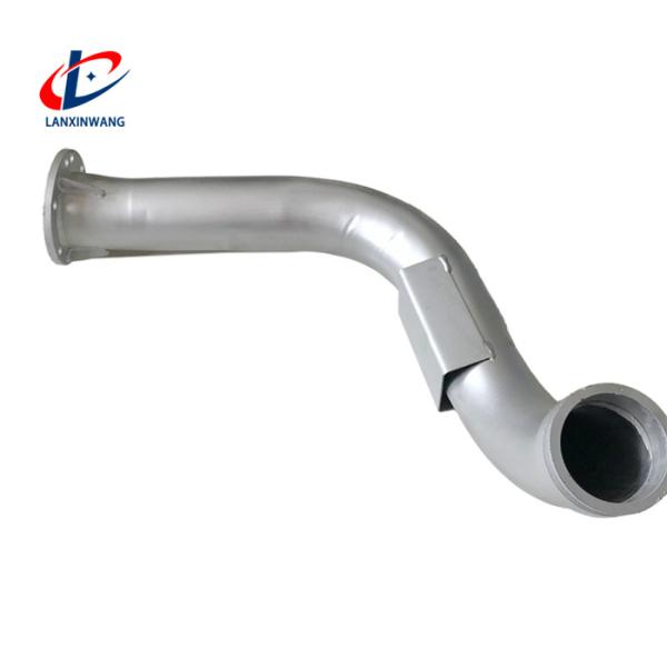 Quality Metal Front Exhaust Pipe Custom For Commercial Truck Exhaust Systems for sale