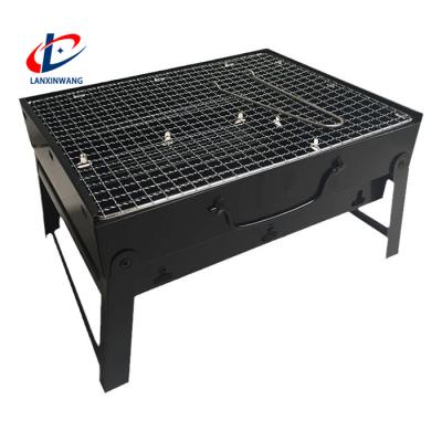 China Cold Rolled Steel Folding Custom Barbecue Grill for Outdoor Camping for sale