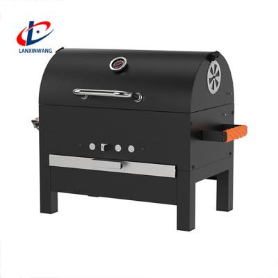 China Custom Compact Charcoal Grill Rectangular Box Shaped For Everyday Barbecuing for sale