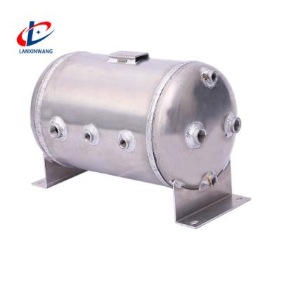 China Stainless Steel Custom Compressed Air Tanks For Multi Circuit Air Distribution for sale