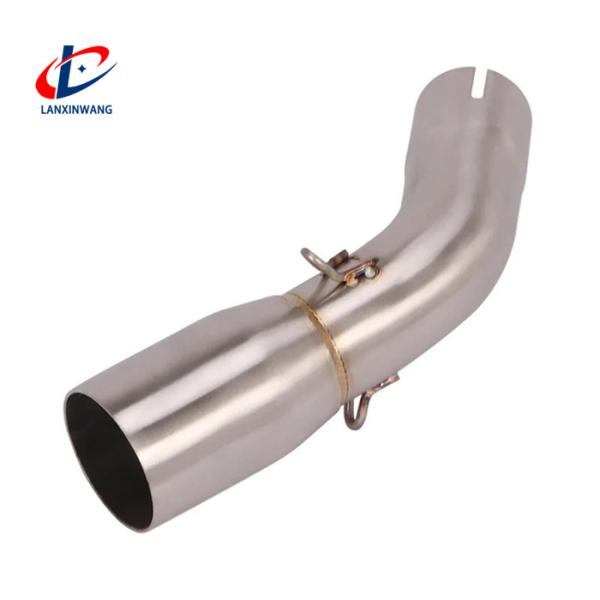 Quality Custom Motorcycle Mid Pipe for Airflow Management / Exhaust System Integration for sale