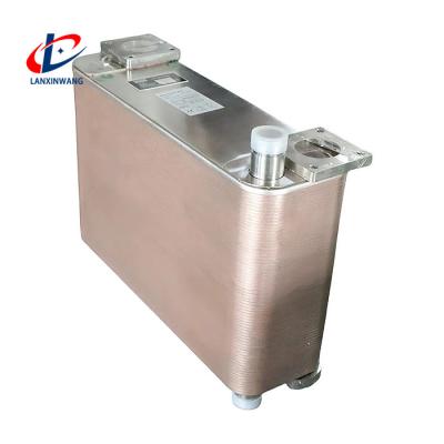 China Brazed Plate Heat Exchangers Custom Metal Fabrication for Fluid Heat Exchange for sale