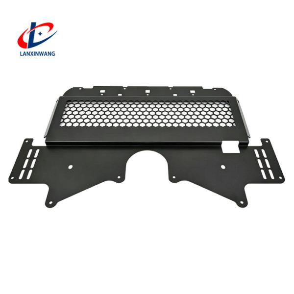 Quality Custom Protective Plates Metal Fabrication for Engine Oil Cooler Protection for sale