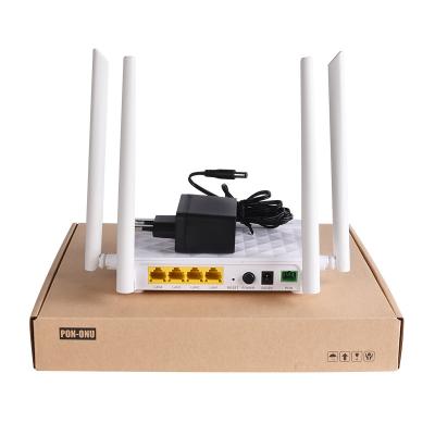 Cina FTTH 4GE GPON ONU Onu A DUE BANDE compatibile con OLT Huawei Zte Fiberhome in vendita