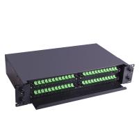China 72 Core Ports Rack Mount ODF Fiber Optic Patch Panel for sale
